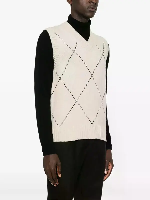 Eleventy Wool Sleeveless Sweater