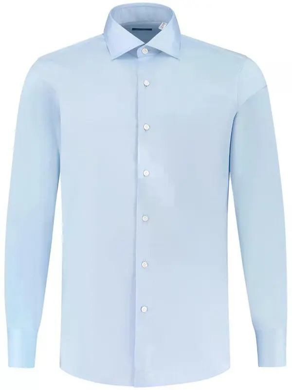 FINAMORE 1925 Long-sleeve Cotton Shirt