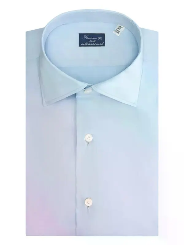 FINAMORE 1925 Long-sleeve Cotton Shirt