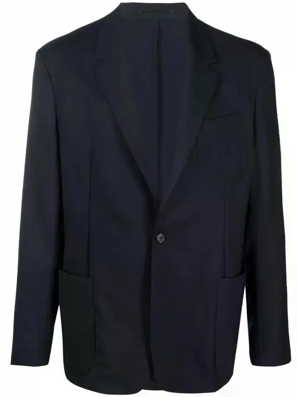 Paul Smith Darted Single-breast Wool Blazer