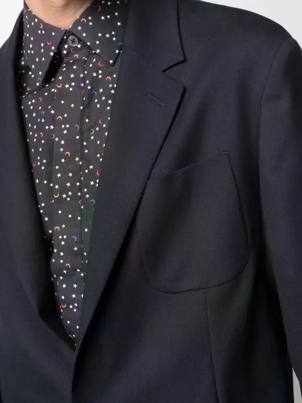 Paul Smith Darted Single-breast Wool Blazer