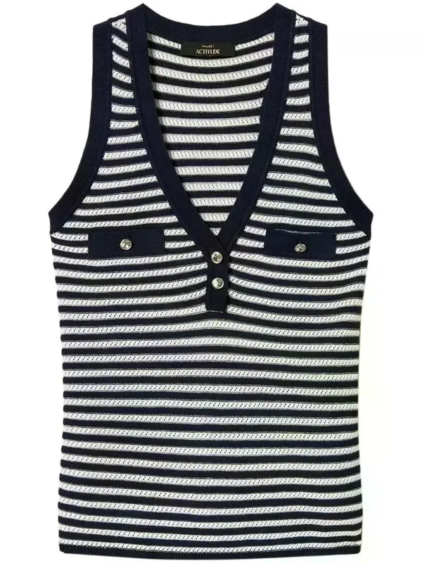 TWINSET Striped Top