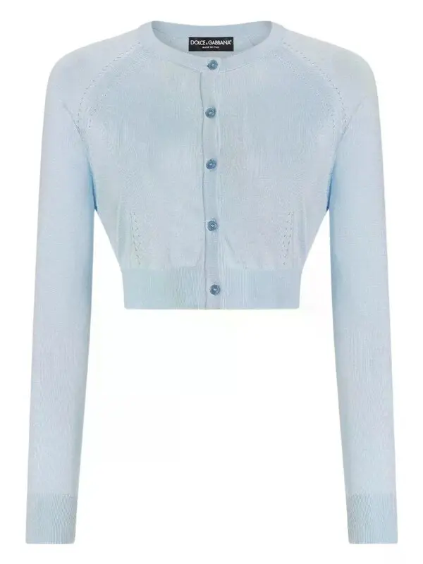Dolce & Gabbana Silk-blend Cardigan
