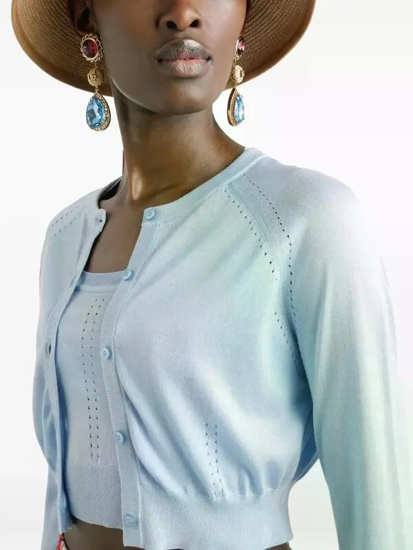 Dolce & Gabbana Silk-blend Cardigan
