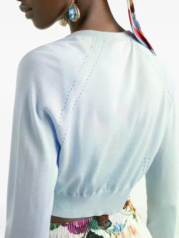 Dolce & Gabbana Silk-blend Cardigan