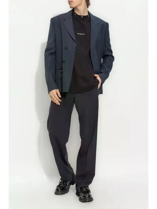 Givenchy Elasticated-waist Straight-leg Trousers