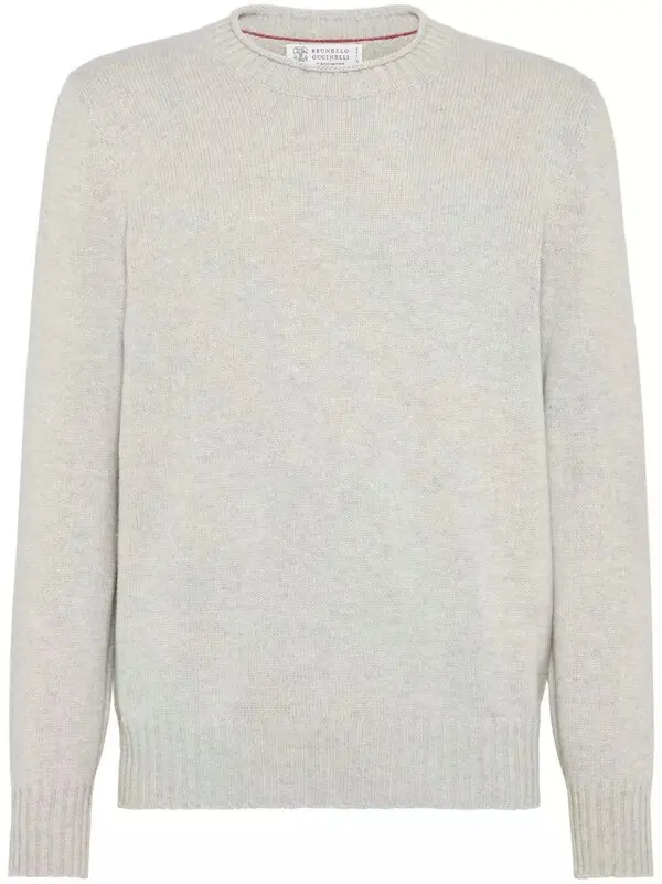Brunello Cucinelli Cashmere Jumper - Grey