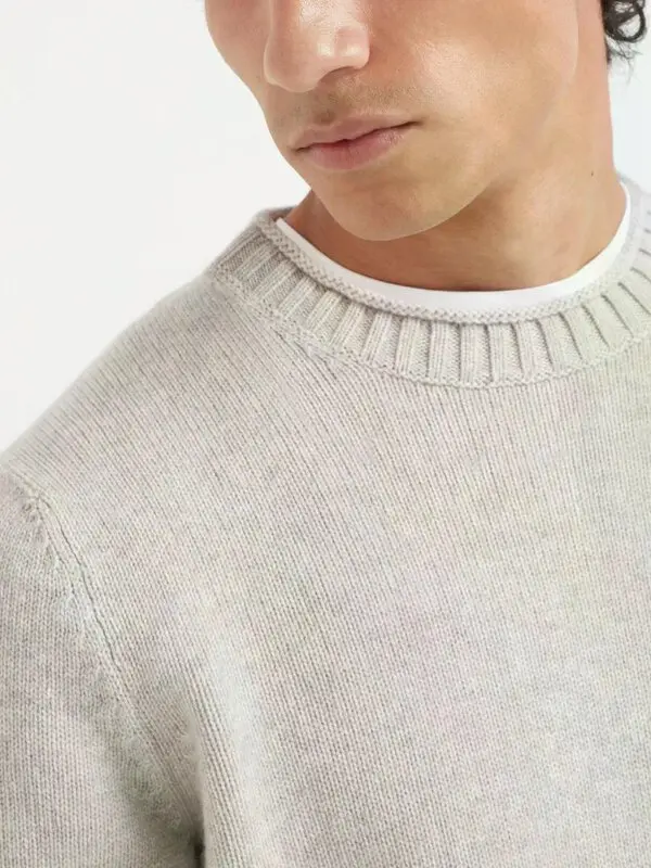 Brunello Cucinelli Cashmere Jumper - Grey