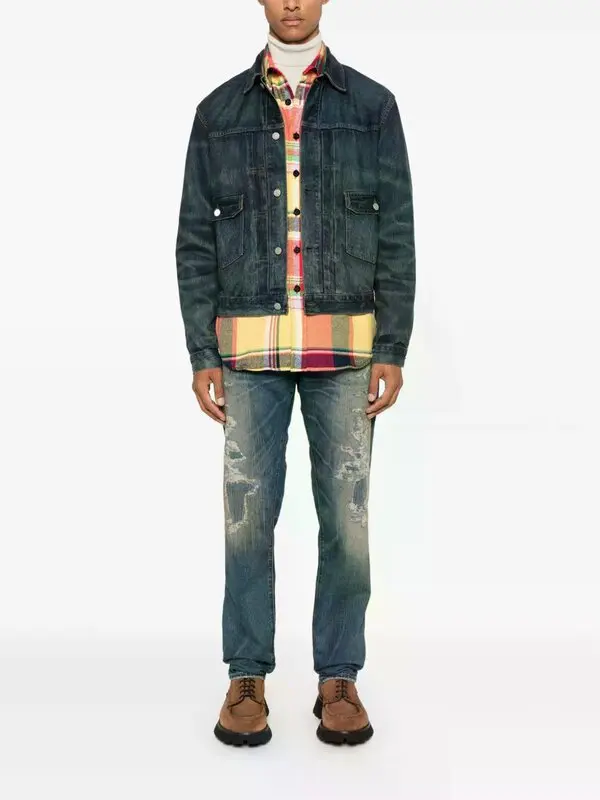 Ralph Lauren Distressed Denim Jeans