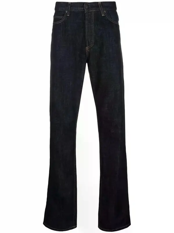 Carhartt Work In Progress Logo-patch Denim Jeans