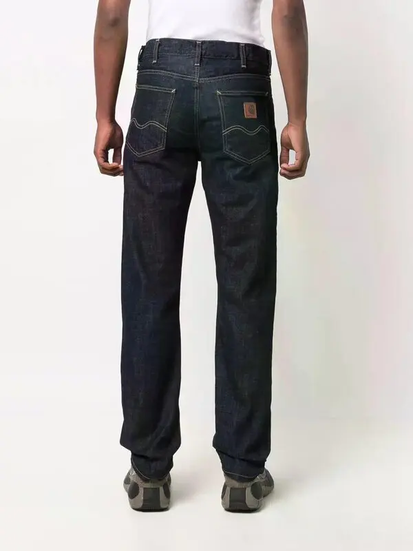 Carhartt Work In Progress Logo-patch Denim Jeans
