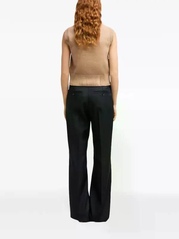 AMI Paris Check-pattern Wool-blend Vest