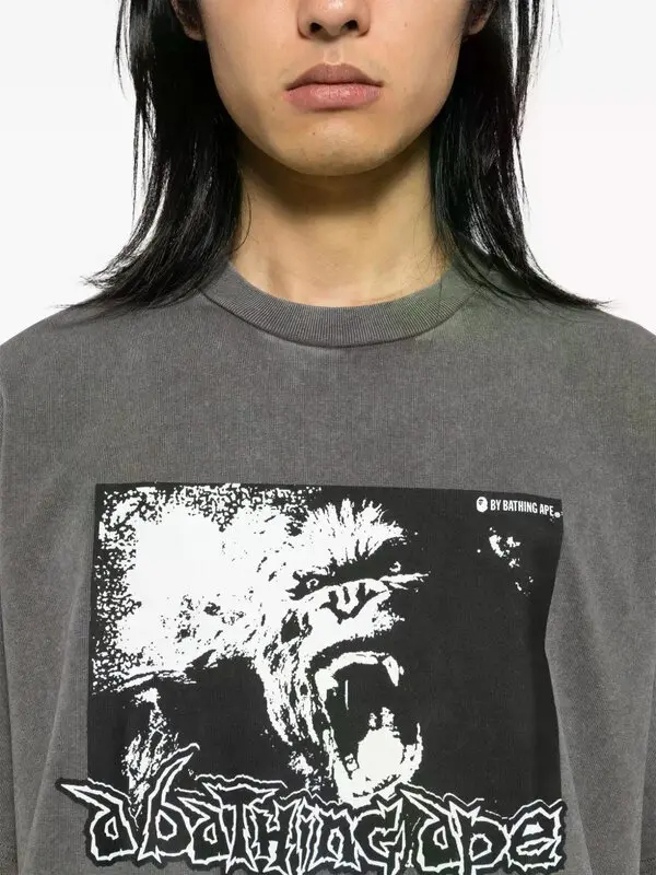 A BATHING APE Graphic Print T-shirt