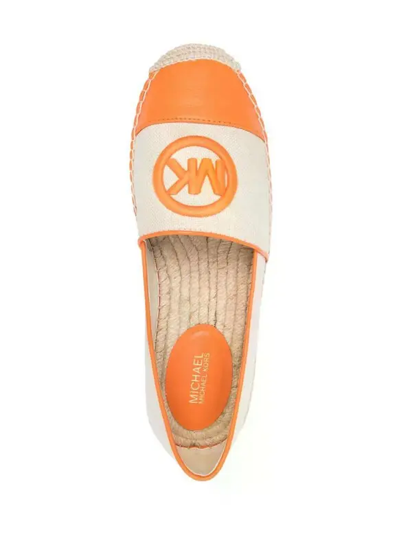 Michael Kors Monogram-embroidered Espadrilles