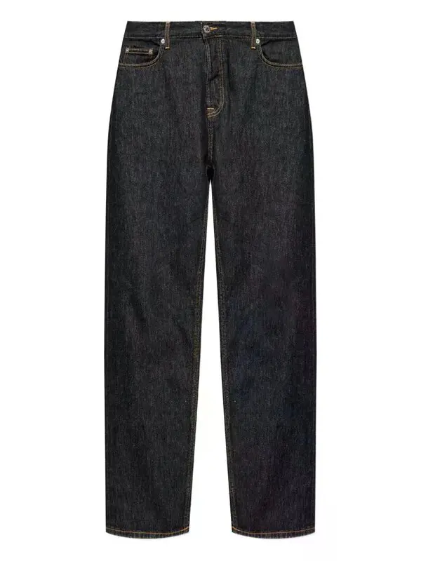 SAMSOE SAMSOE Saeddie Straight-leg Jeans - Blue