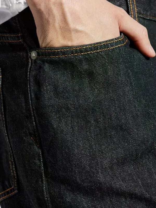SAMSOE SAMSOE Saeddie Straight-leg Jeans - Blue