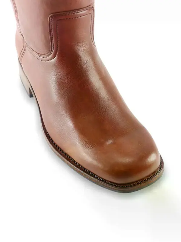 NOTABENE Achilla Mid-calf Leather Boots - Brown
