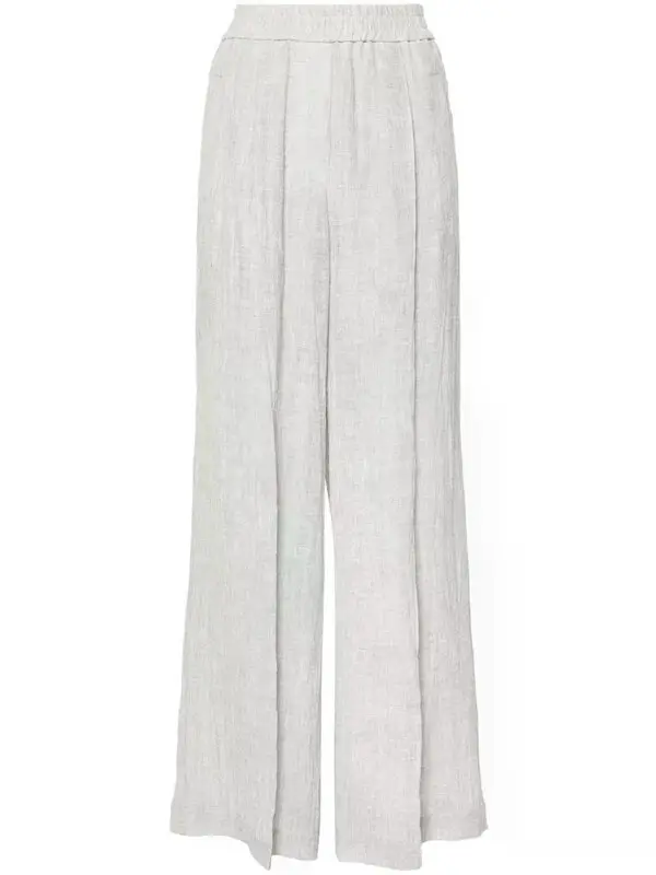 Brunello Cucinelli High-waist Palazzo Trousers