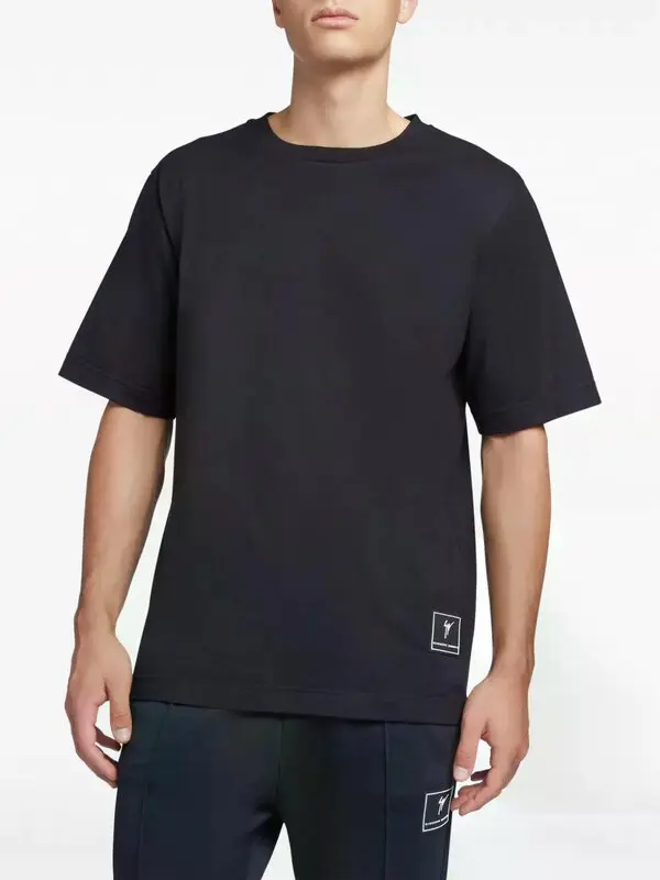 GIUSEPPE ZANOTTI Lr-43 Cotton Track Shorts