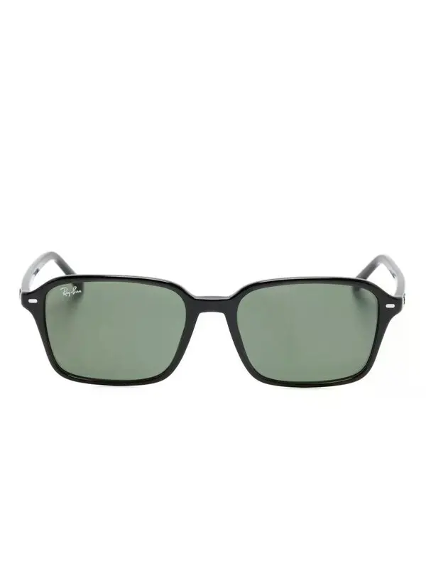 Ray-ban Acetate Rectangle Frame Sunglasses - Black