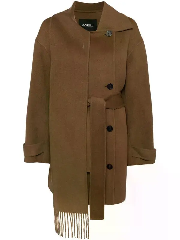 Goen.j Double-faced Muffler Coat