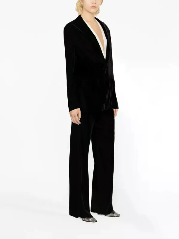 Etro Velvet Single-button Blazer