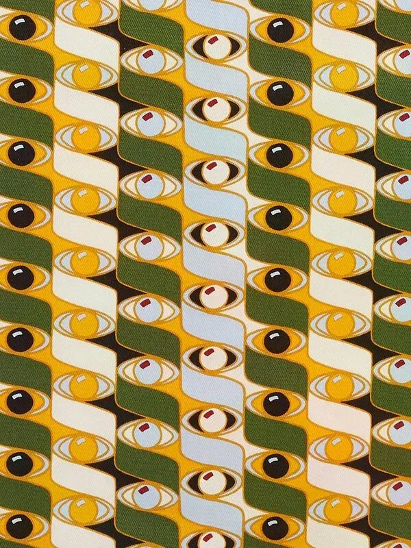 La DoubleJ Third Eye Print Apron