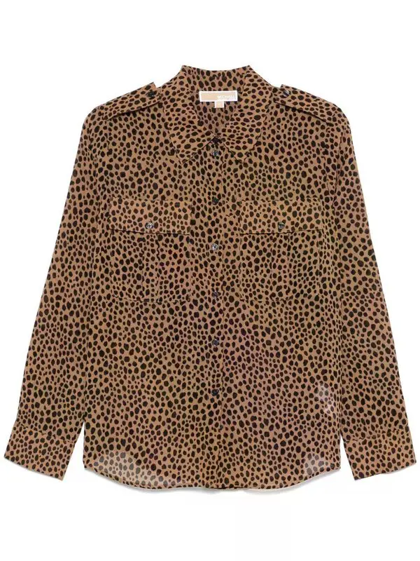 Michael Kors Animal Print Shirt