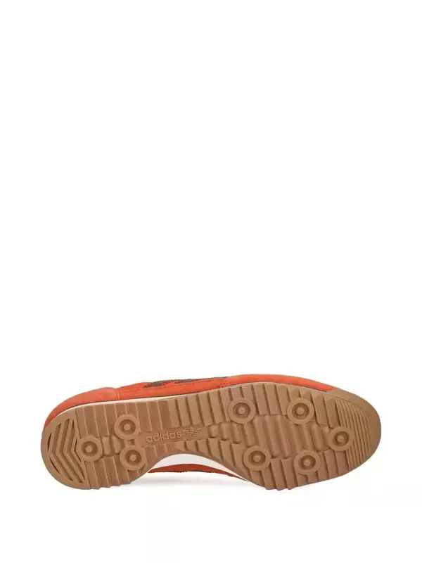 Adidas Logo-patch Leather Sneakers