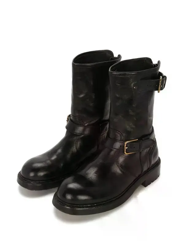 Dolce & Gabbana Smooth Leather Bernini Boots