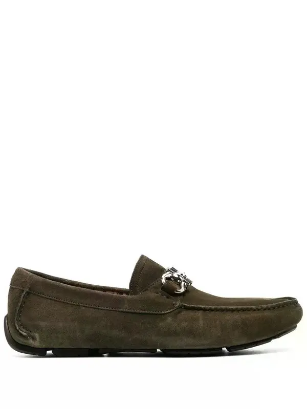 FERRAGAMO Horsebit Driver Shoes