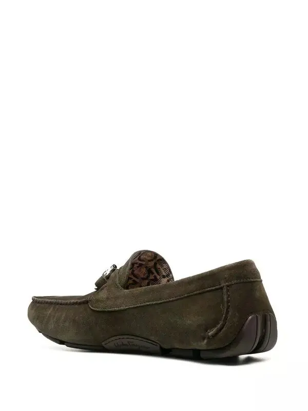FERRAGAMO Horsebit Driver Shoes