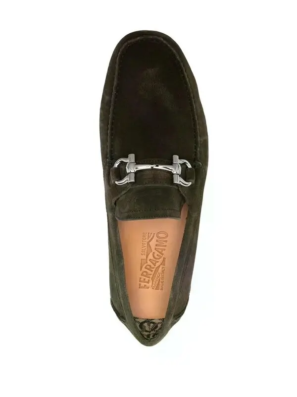 FERRAGAMO Horsebit Driver Shoes