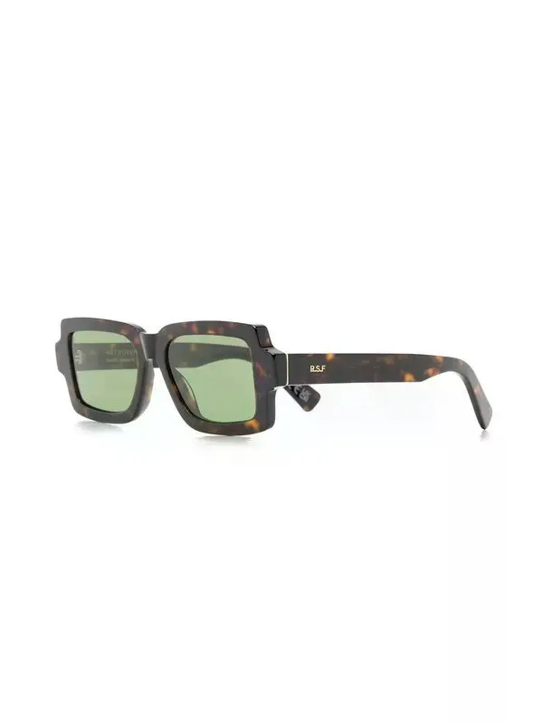 RETROSUPERFUTURE Caro Rectangle-frame Sunglasses - Brown