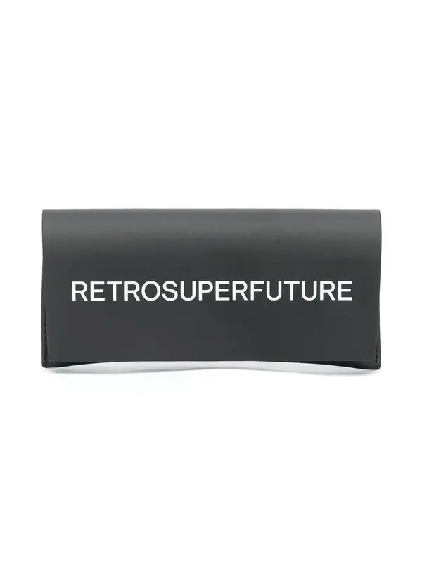 RETROSUPERFUTURE Caro Rectangle-frame Sunglasses - Brown