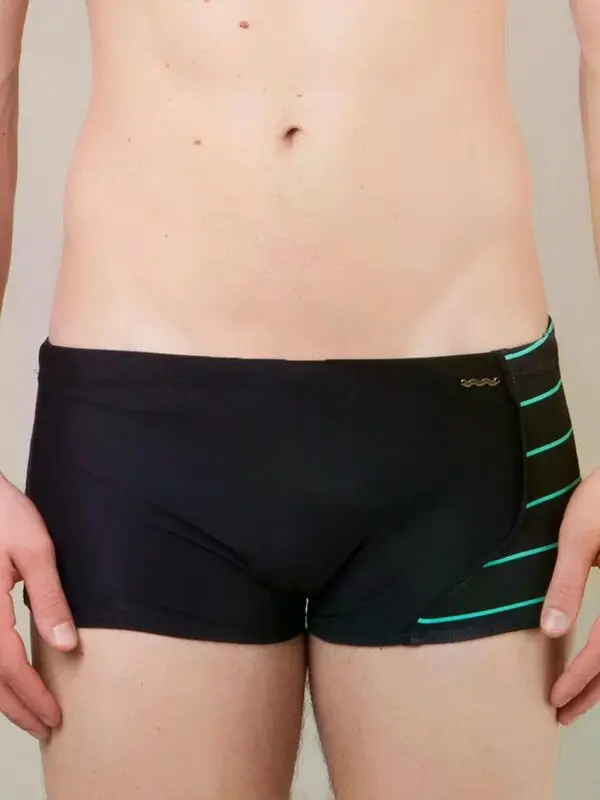 AMIR SLAMA Panelled Swimming Trunks