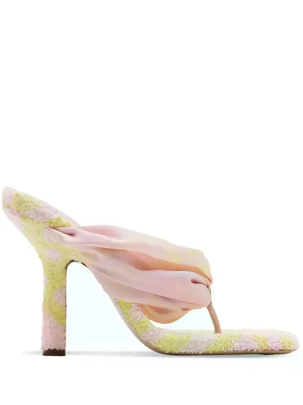 Burberry Check Print Open-toe Sandals