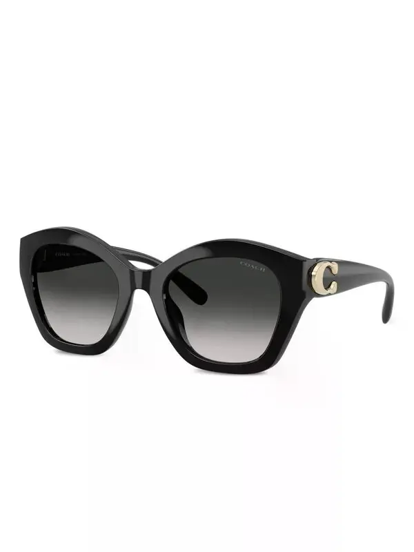 COACH Logo-plaque Sunglasses