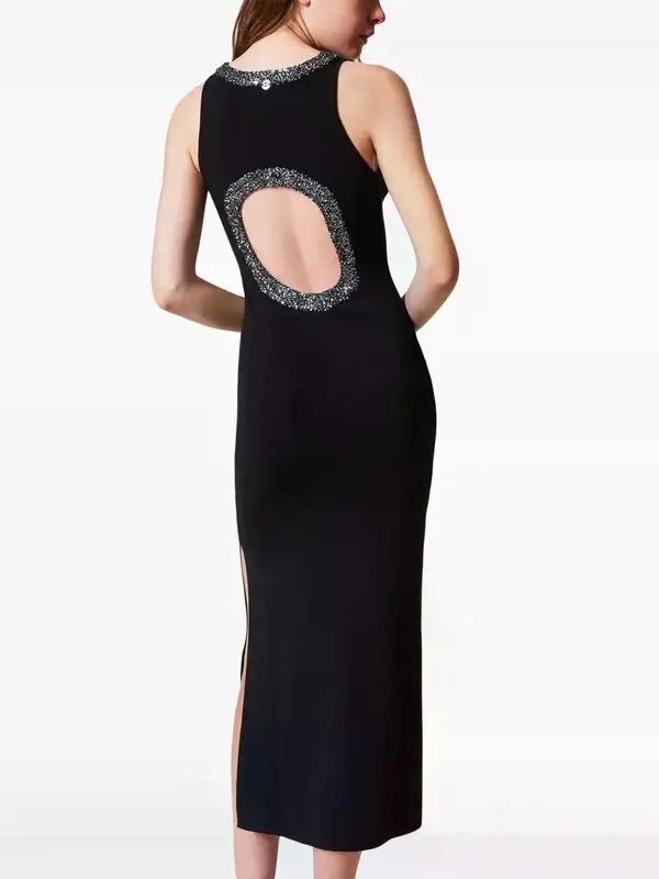 TWINSET Sequin-embellished Knitted Dress