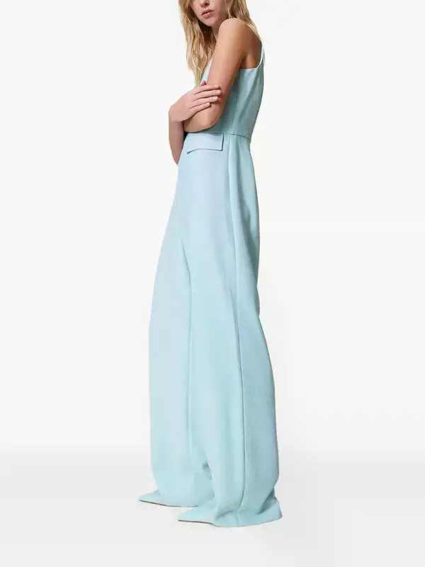 TWINSET Piquet Jumpsuit With Rear Zip