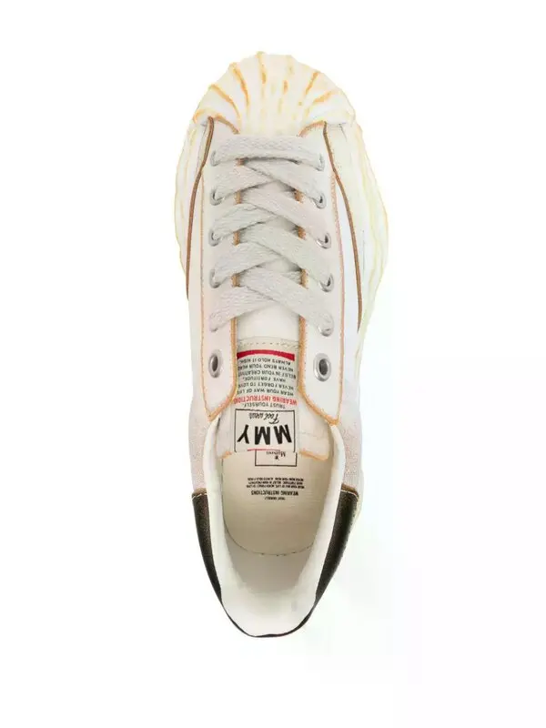 Mihara Yasuhiro Blakey Og Sole Leather Sneakers - White