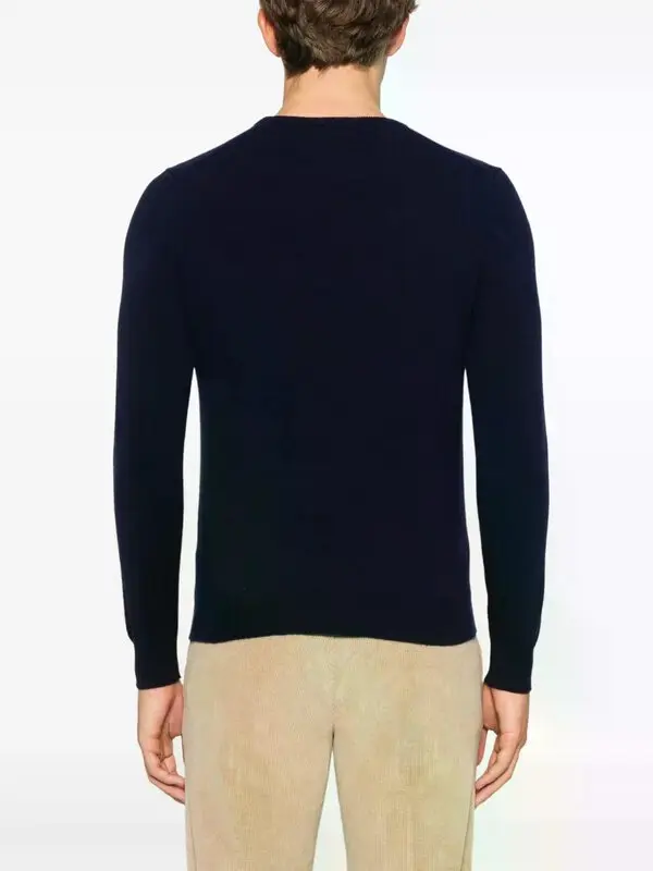 Fedeli Argentina Cashmere Sweater - Blue