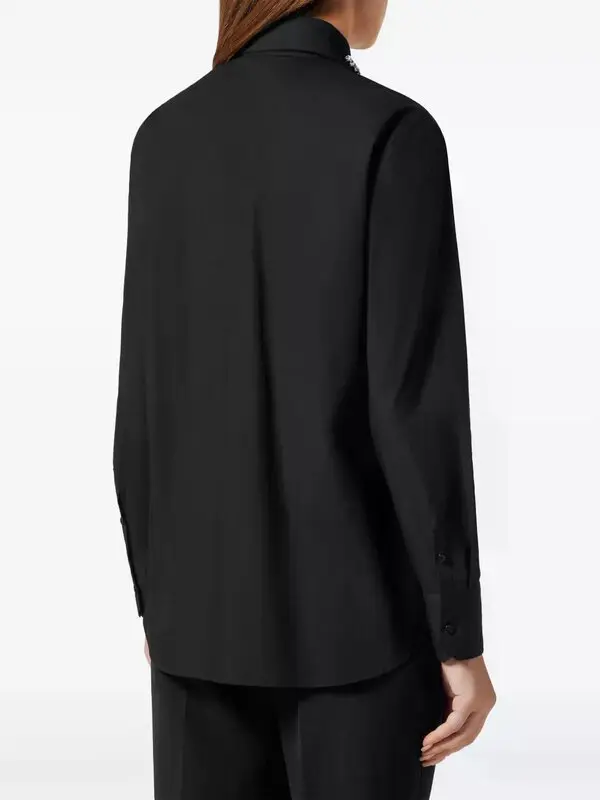 Philipp Plein Crystal-embellished Cotton Shirt