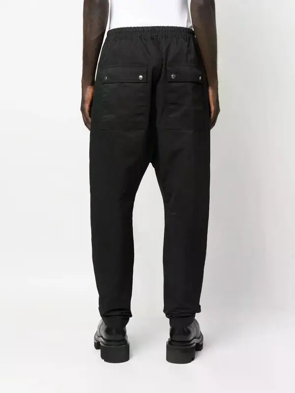 Rick Owens Drop-crotch Trousers - Black