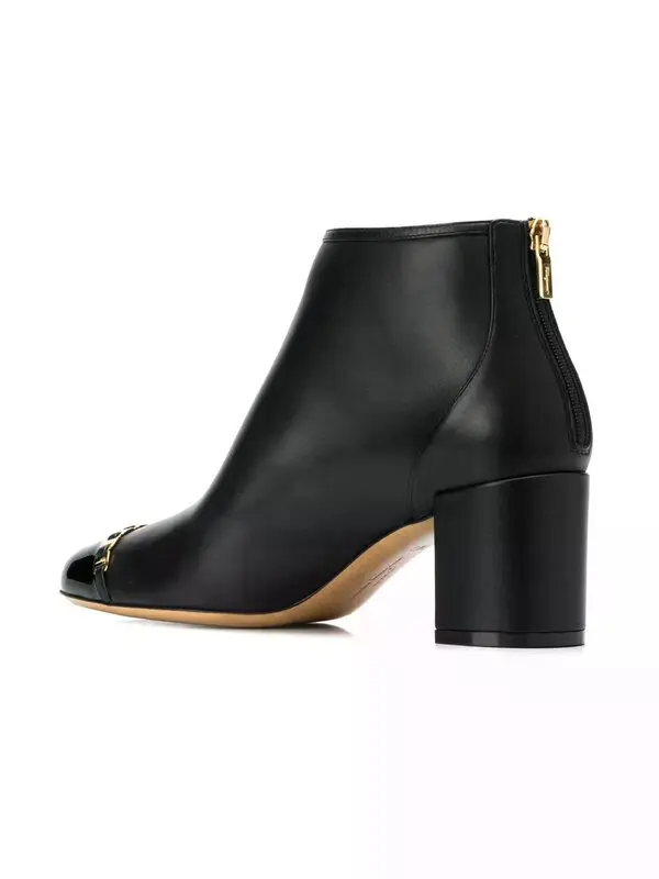 FERRAGAMO Vara Chain Ankle Boots