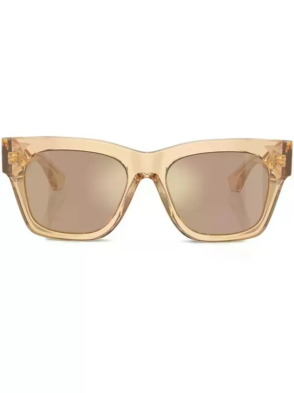 Burberry Wayfarer-frame Sunglasses - Brown