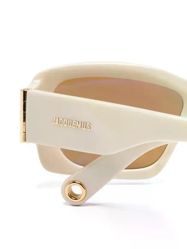 Jacquemus La Croisiere Sunglasses - Neutrals