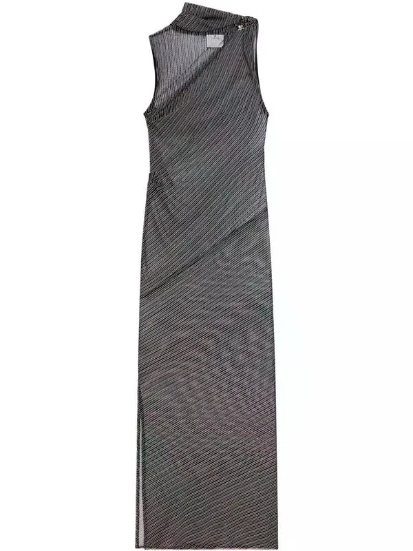 COURREGES Draped Mesh Dress