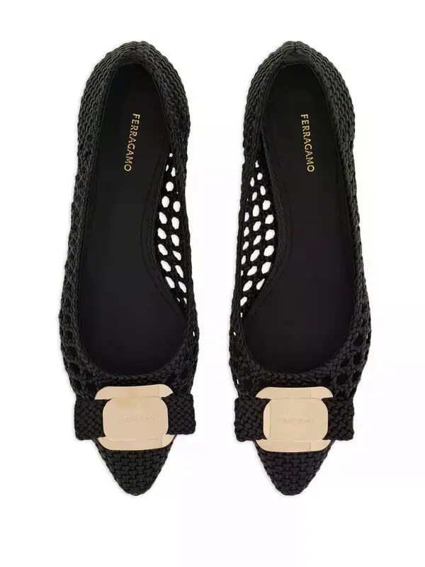FERRAGAMO Vara Ballerina Shoes