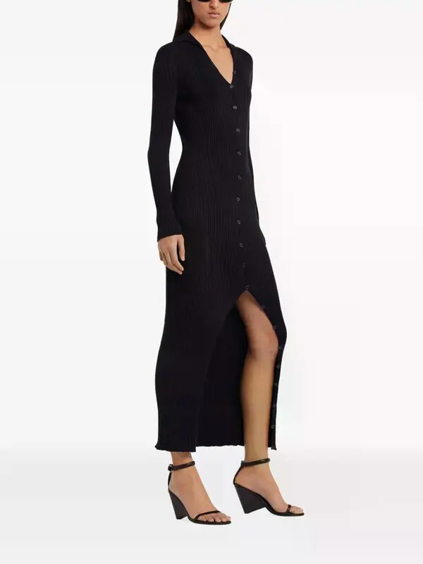 COURREGES Button-down Midi Dress